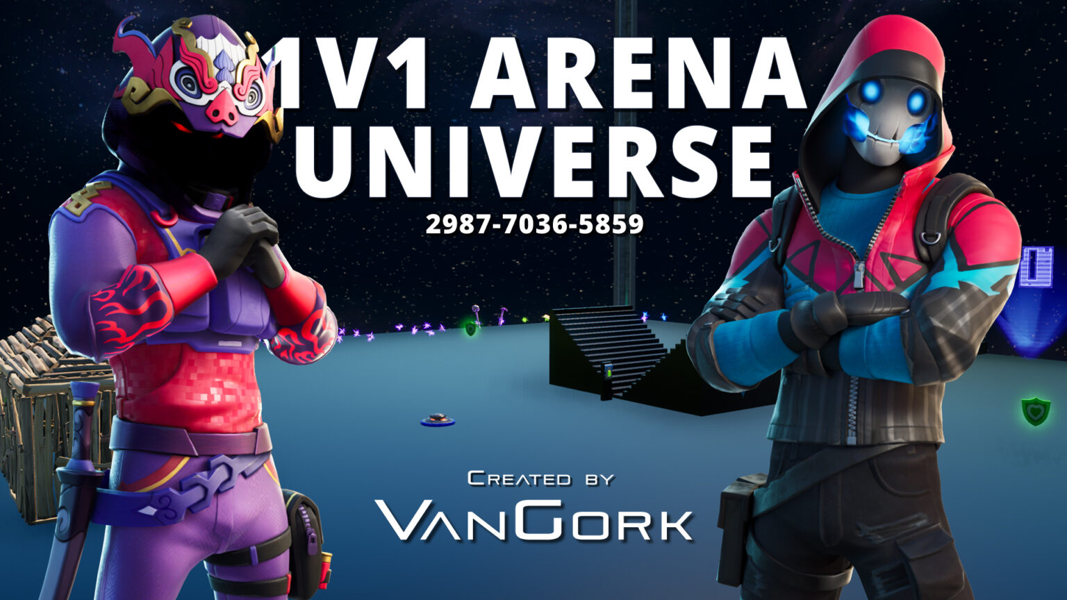 1V1 ARENA / UNIVERSE [ vangork ] – Fortnite Creative Map Code