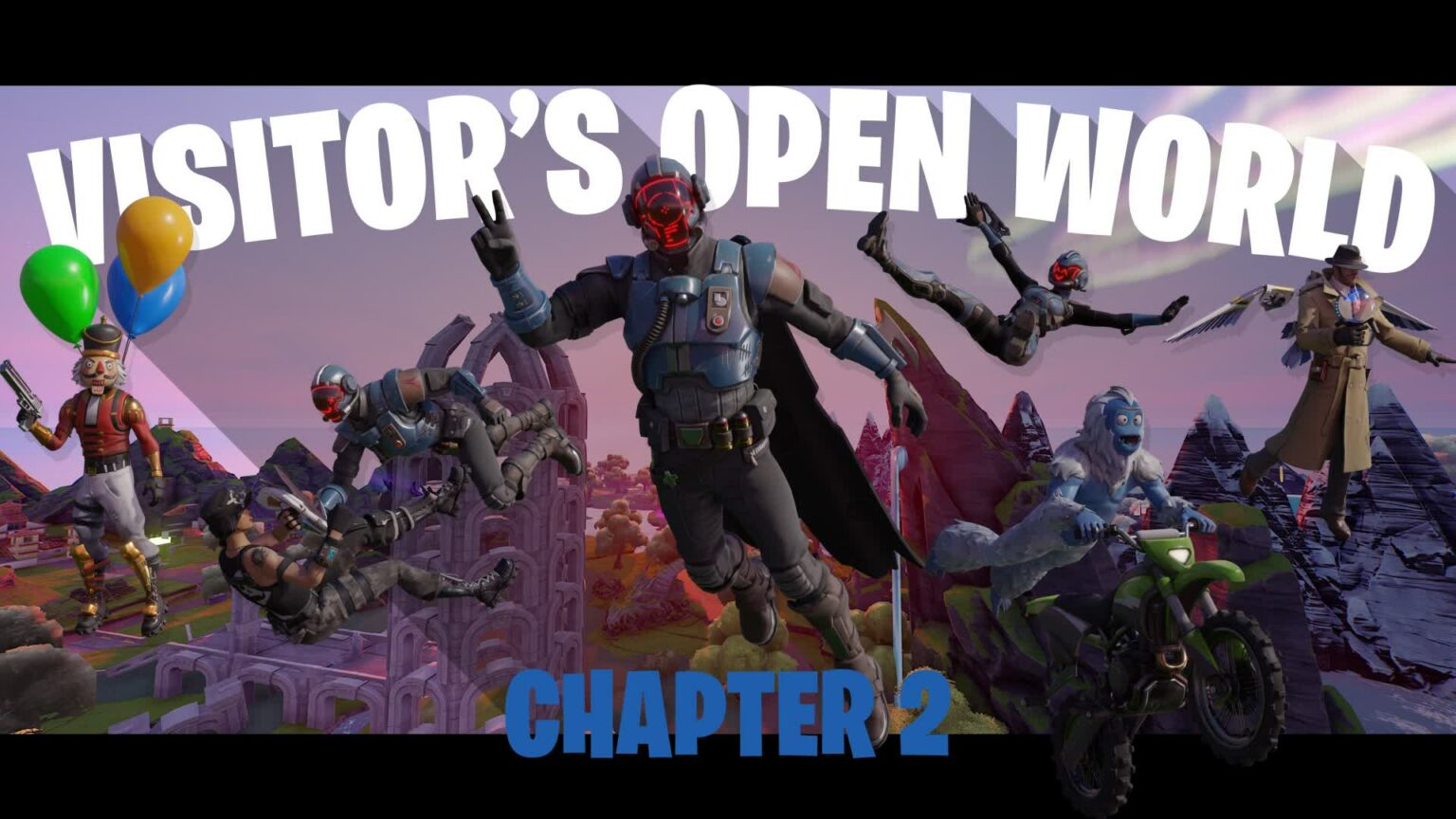 Visitor's Open World - Fate [ visitor828 ] – Fortnite Creative Map Code