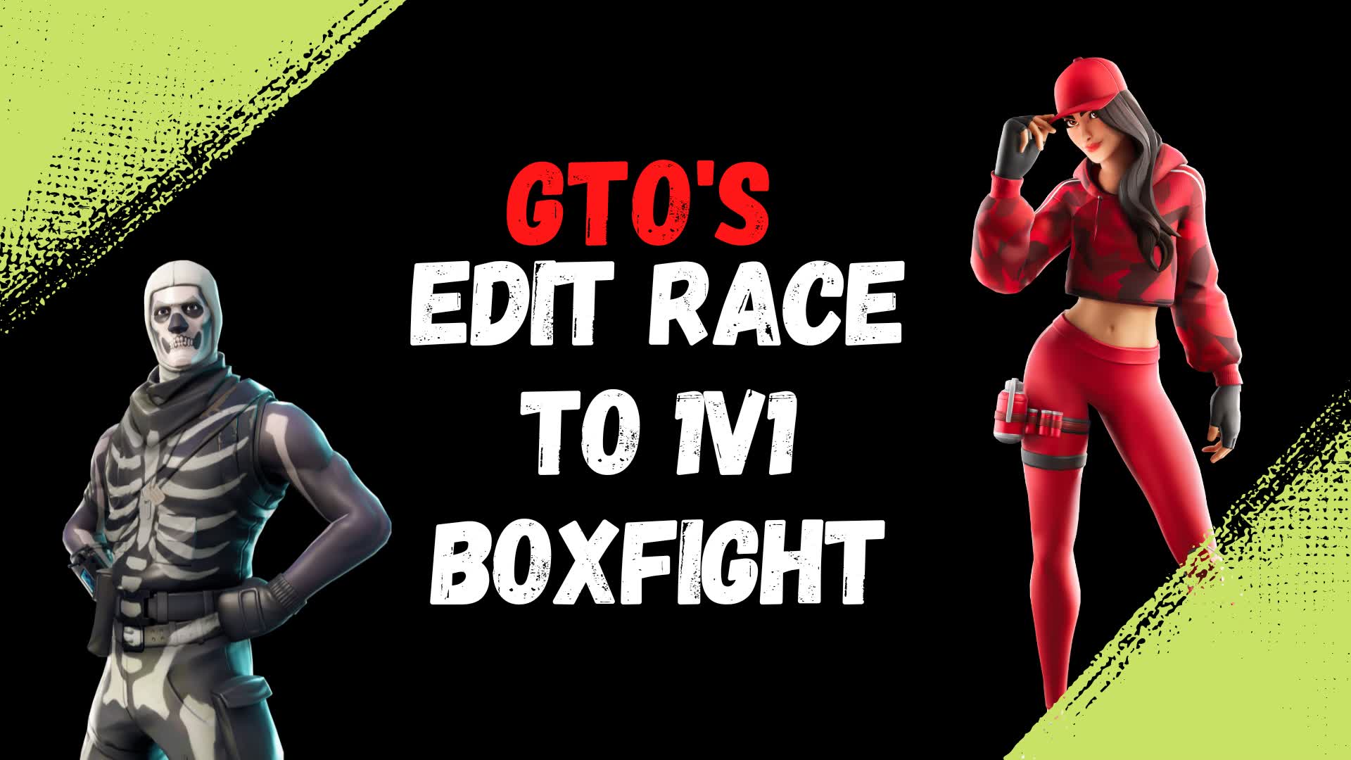 GTO'S EDIT RACE TO 1v1 BOXFIGHT [ givethemone ] – Fortnite Creative Map ...