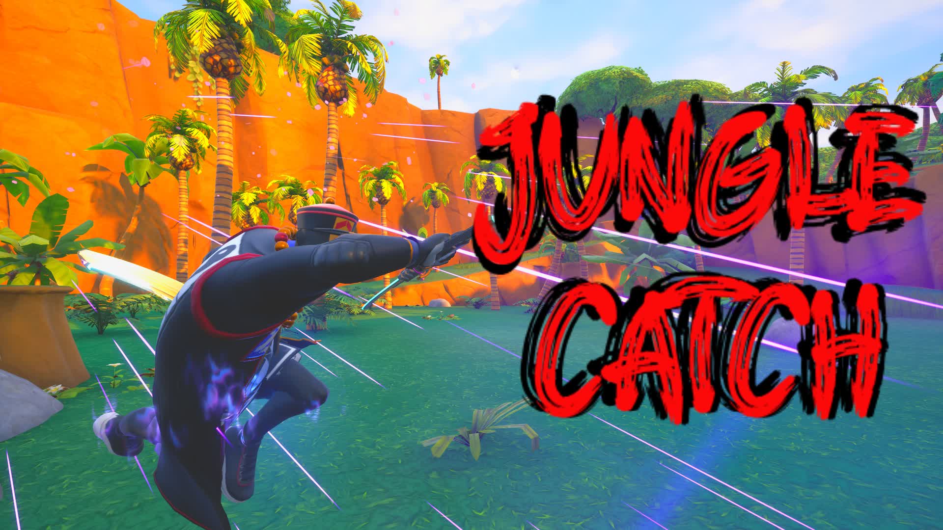 🍌 JUNGLE CATCH 🍌 [ iiiSAndman ] – Fortnite Creative Map Code