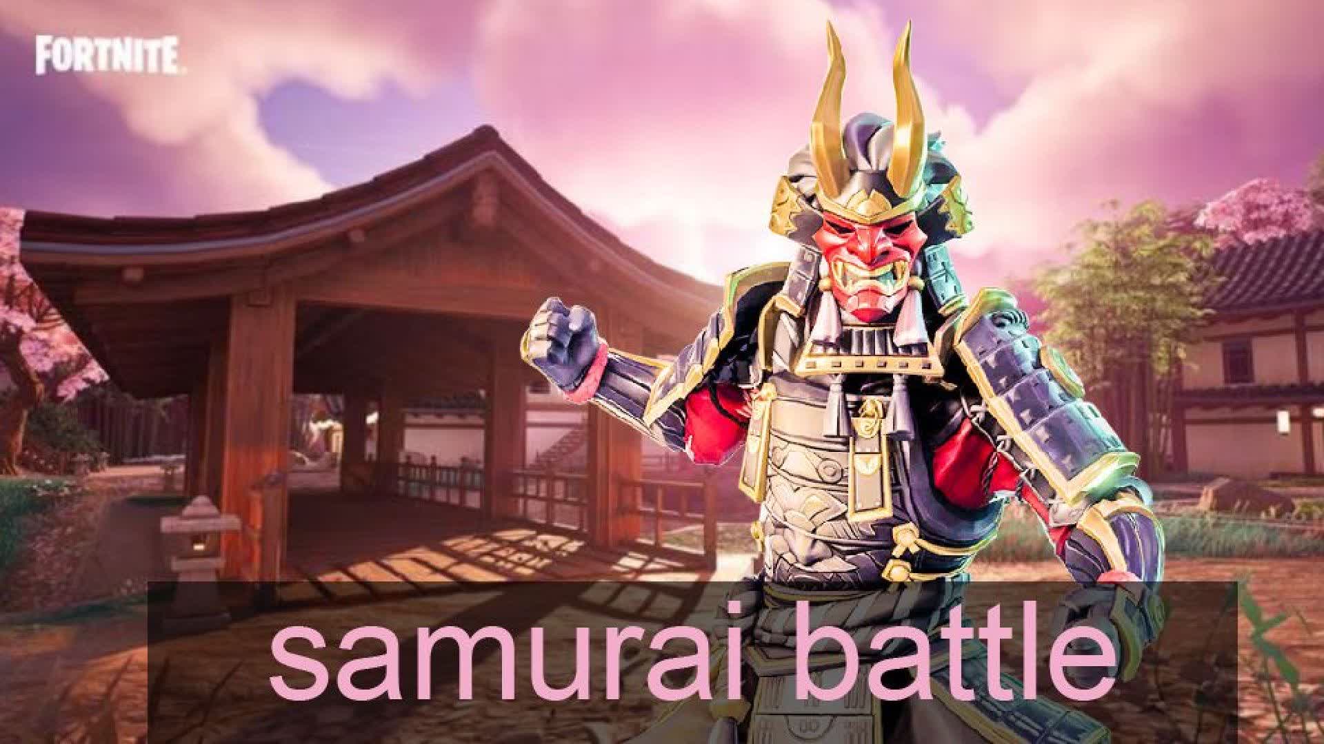 Samurai battle FFA [ fire.ball ] – Fortnite Creative Map Code