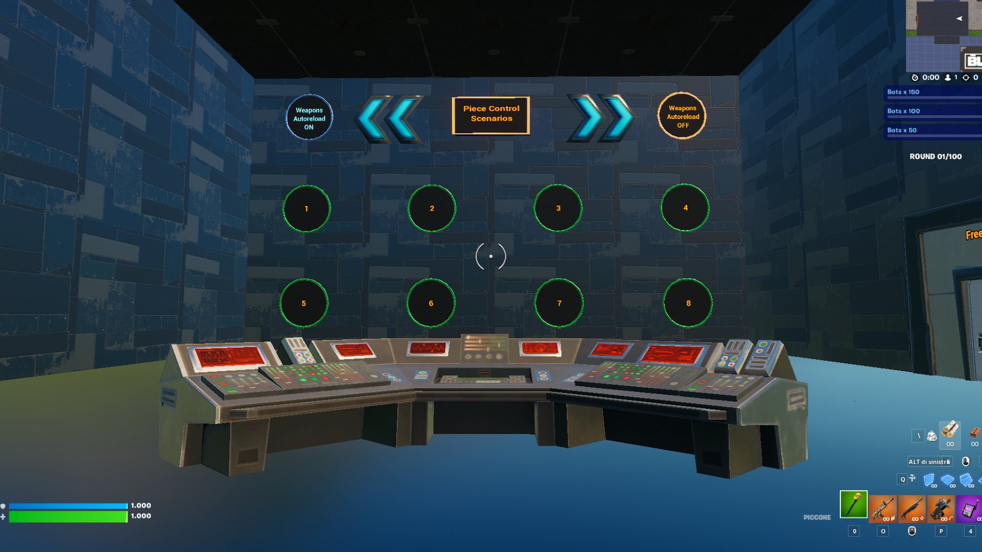 Endless Piece Control [ auron-79 ] – Fortnite Creative Map Code