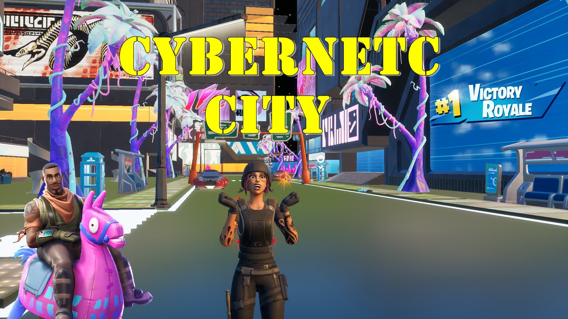 Cybernetic City [ rbyshadowz ] – Fortnite Creative Map Code