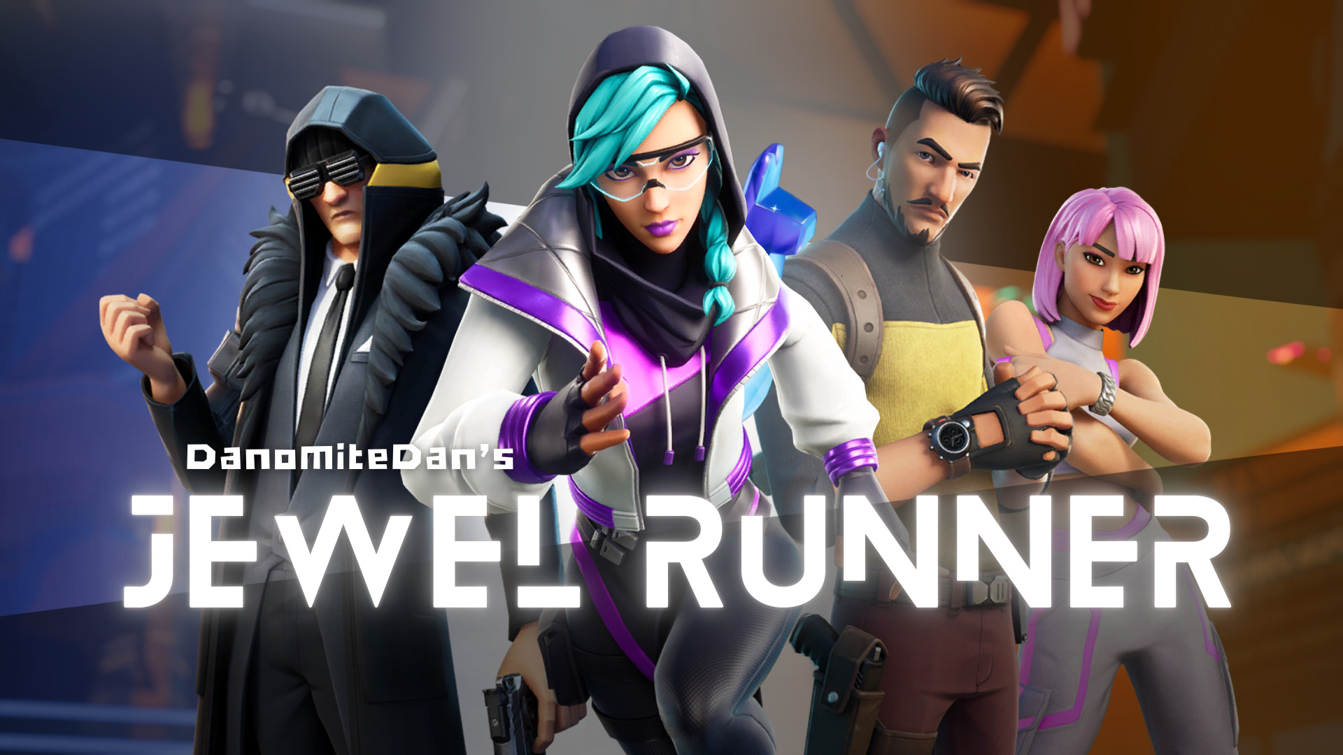 JEWEL RUNNER [ danomitedan ] – Fortnite Creative Map Code