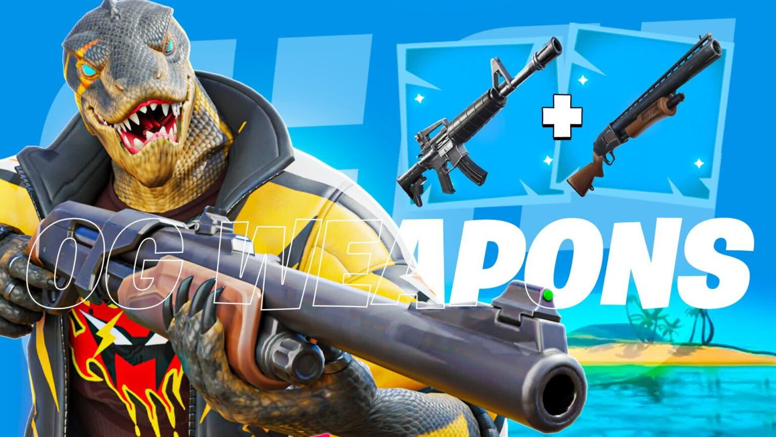 OG WEAPONS ZONE WARS [ gigiyt ] – Fortnite Creative Map Code