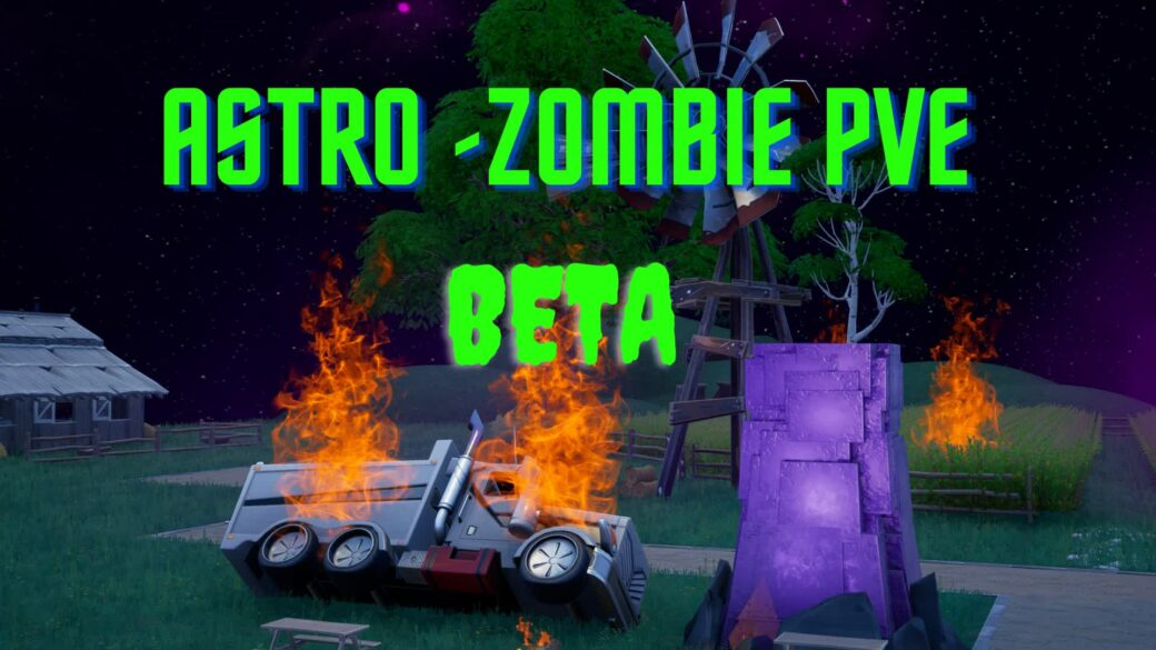 Astro - Zombie PVE [ mg10fn ] – Fortnite Creative Map Code