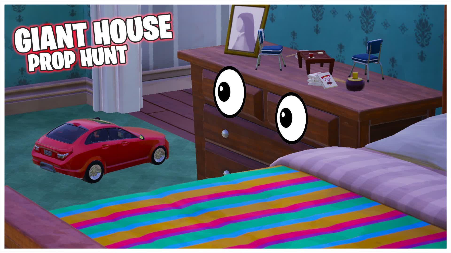 Giant House | Prop Hunt [ DrunkFist_Twitch ] – Fortnite Creative Map Code