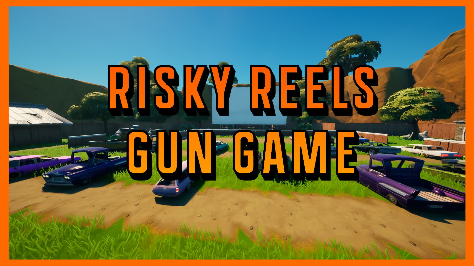 ⭐Risky Reels Gun Game⭐ [ Deep_Fried_Seal ] – Fortnite Creative Map Code