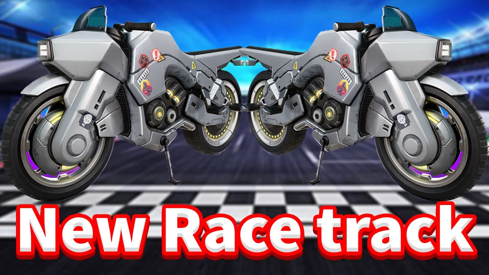 New Motorcycle Race [ Edit Down Zigi . ] – Fortnite Creative Map Code