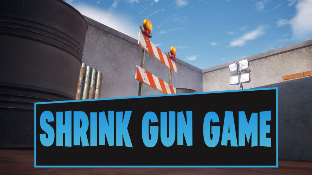 Shrink Gun Game [ optio ] – Fortnite Creative Map Code