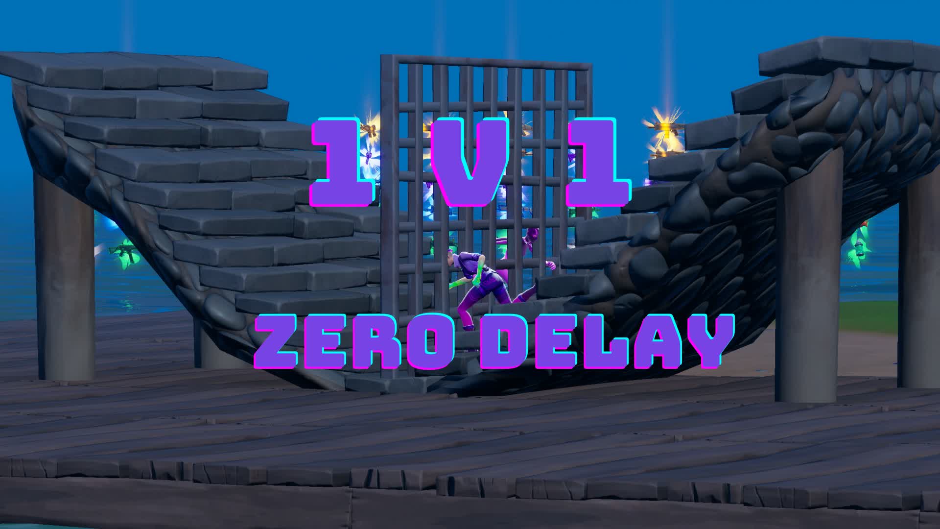 🔥⭐ 1v1 Zero Delay 🕗 [ Eremce ] – Fortnite Creative Map Code