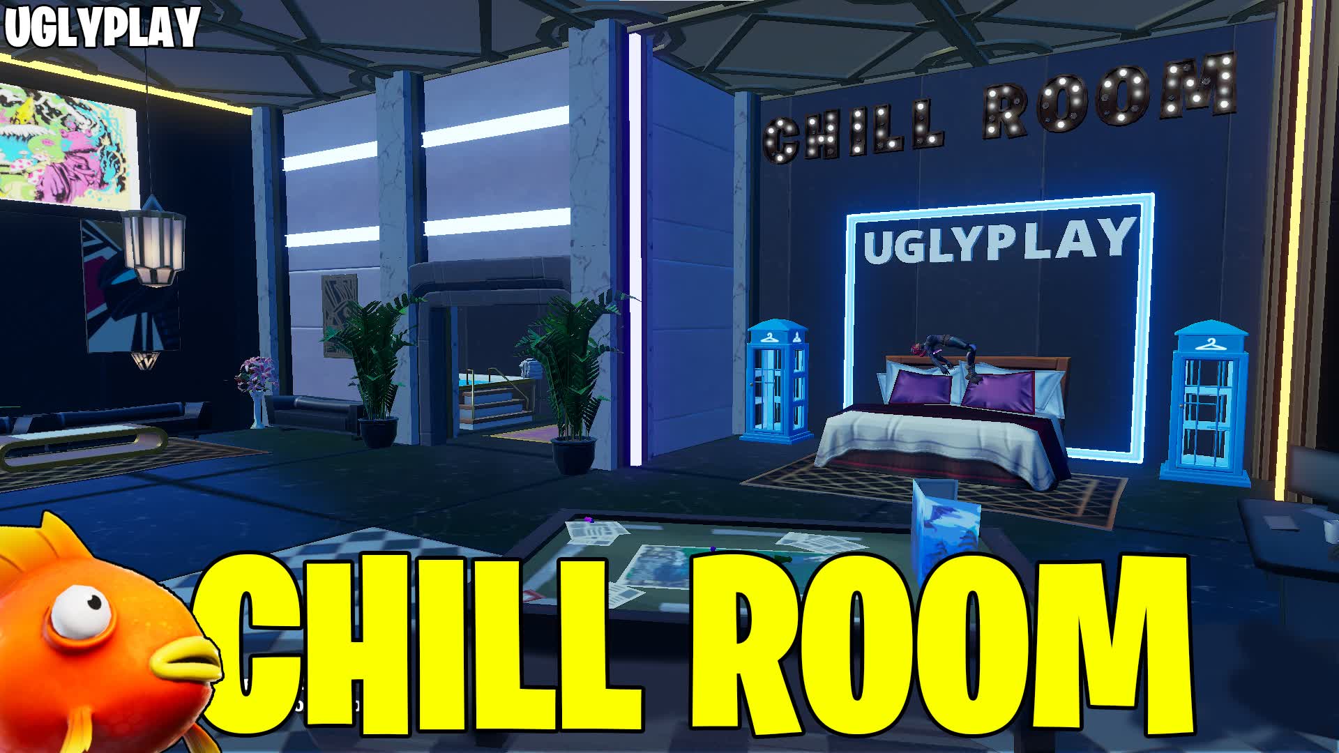 CHILL ROOM SIMULATOR [ uglyplay ] – Fortnite Creative Map Code