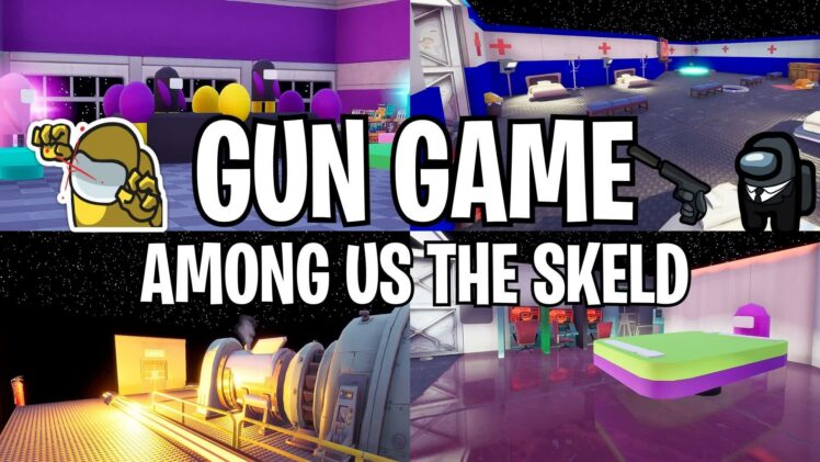 Among Us Gun Game The Skeld [ skychou ] – Fortnite Creative Map Code