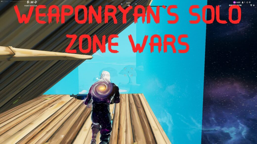 WeaponRyan's SOLO ZONE WARS [ ryant ] – Fortnite Creative Map Code