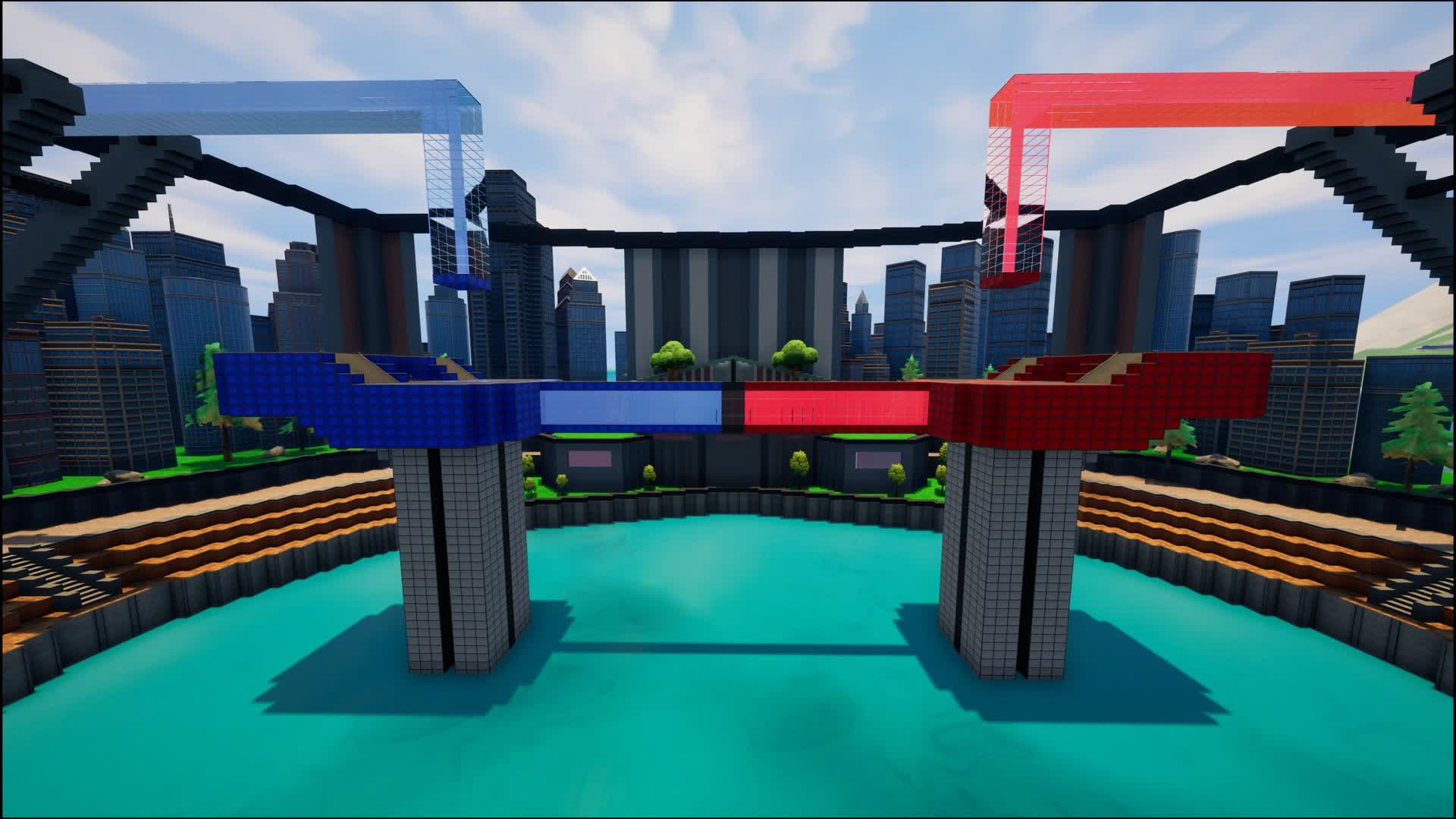 THE BRIDGE - 5V5 [ xrgm ] – Fortnite Creative Map Code