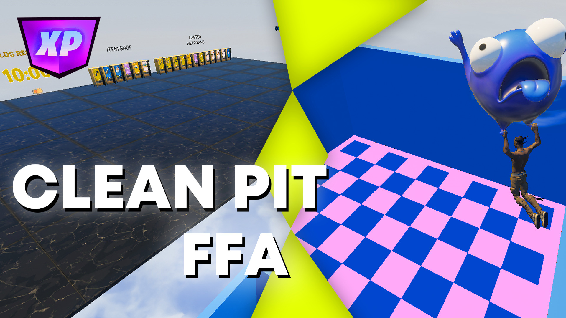CLEAN PIT - FFA [ waker ] – Fortnite Creative Map Code