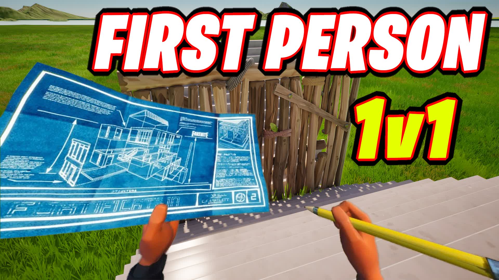 First Person 1v1 [ Masfew ] Fortnite Creative Map Code