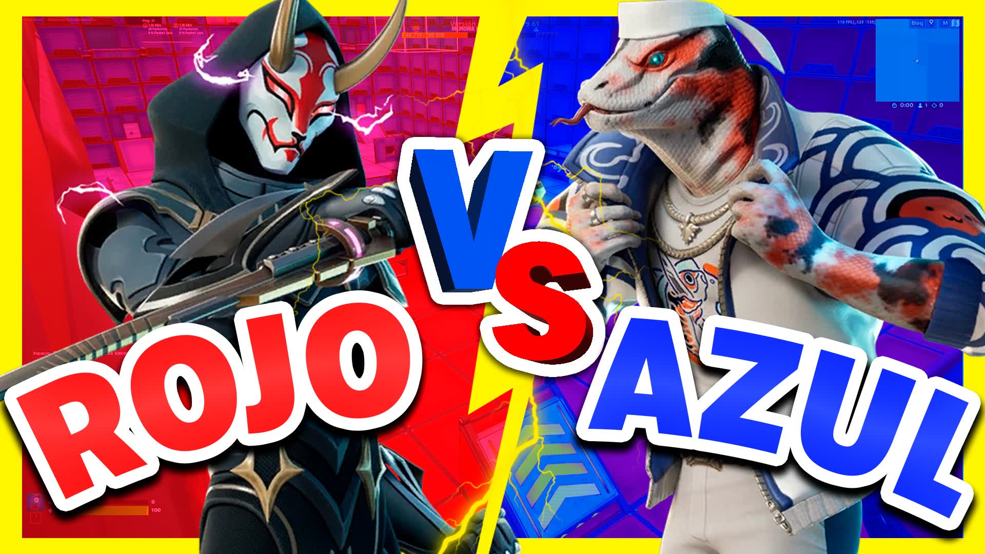 COMBATE DE 💯 ROJO CONTRA AZUL 🥶 [ eltiohit ] – Fortnite Creative Map Code