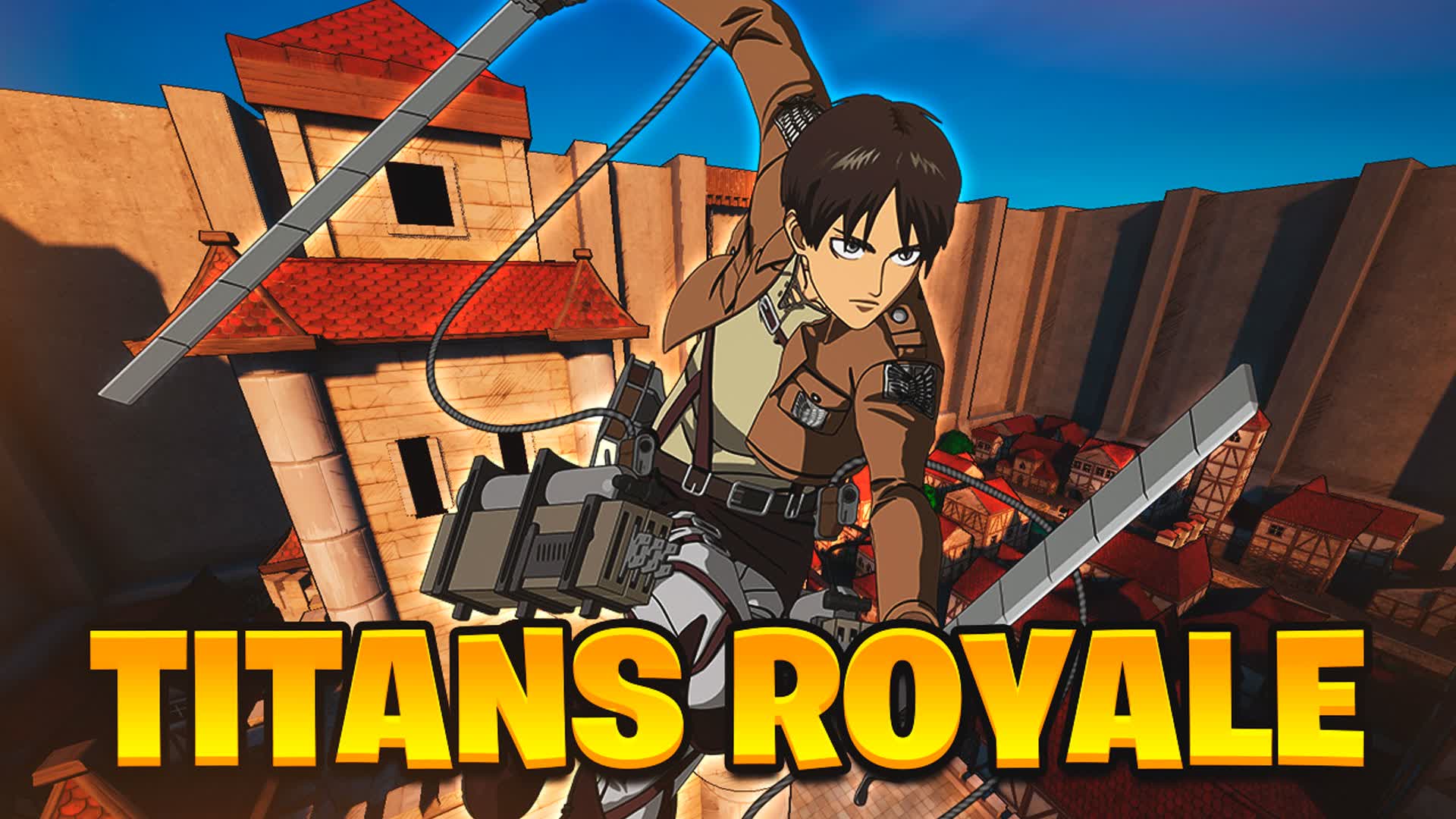 TITANS ROYALE - TEAM FIGHT HP [ handerplay ] – Fortnite Creative Map Code