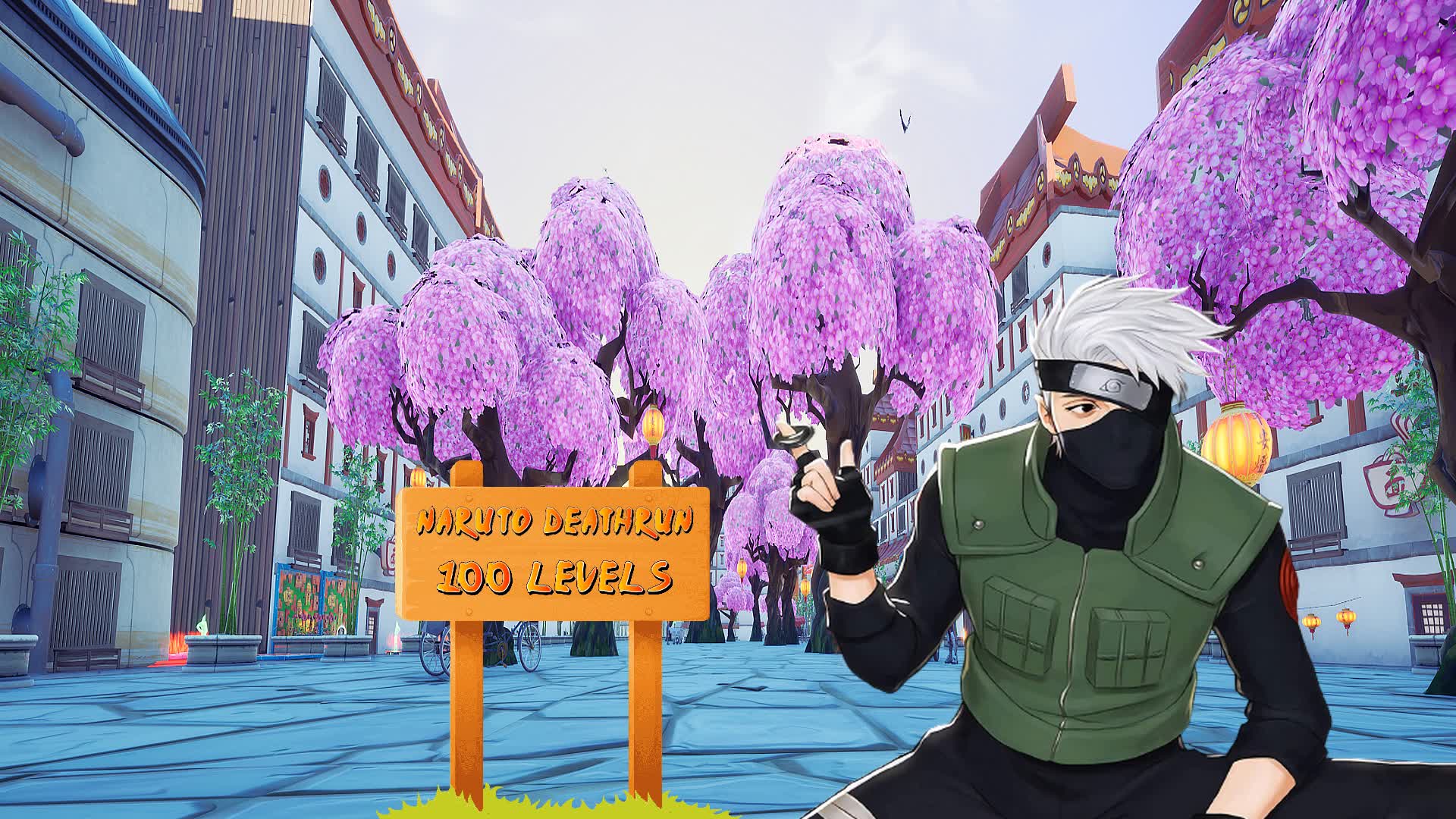 Deathrun Naruto easy 100 Levels [ tonydjytb ] – Fortnite Creative Map Code