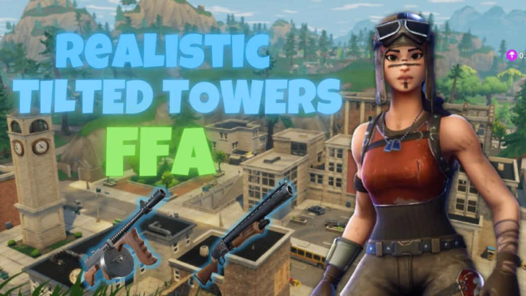 Realistic Tilted Towers FFA - OG GRAPHIC [ justsnw ] – Fortnite Creative Map Code