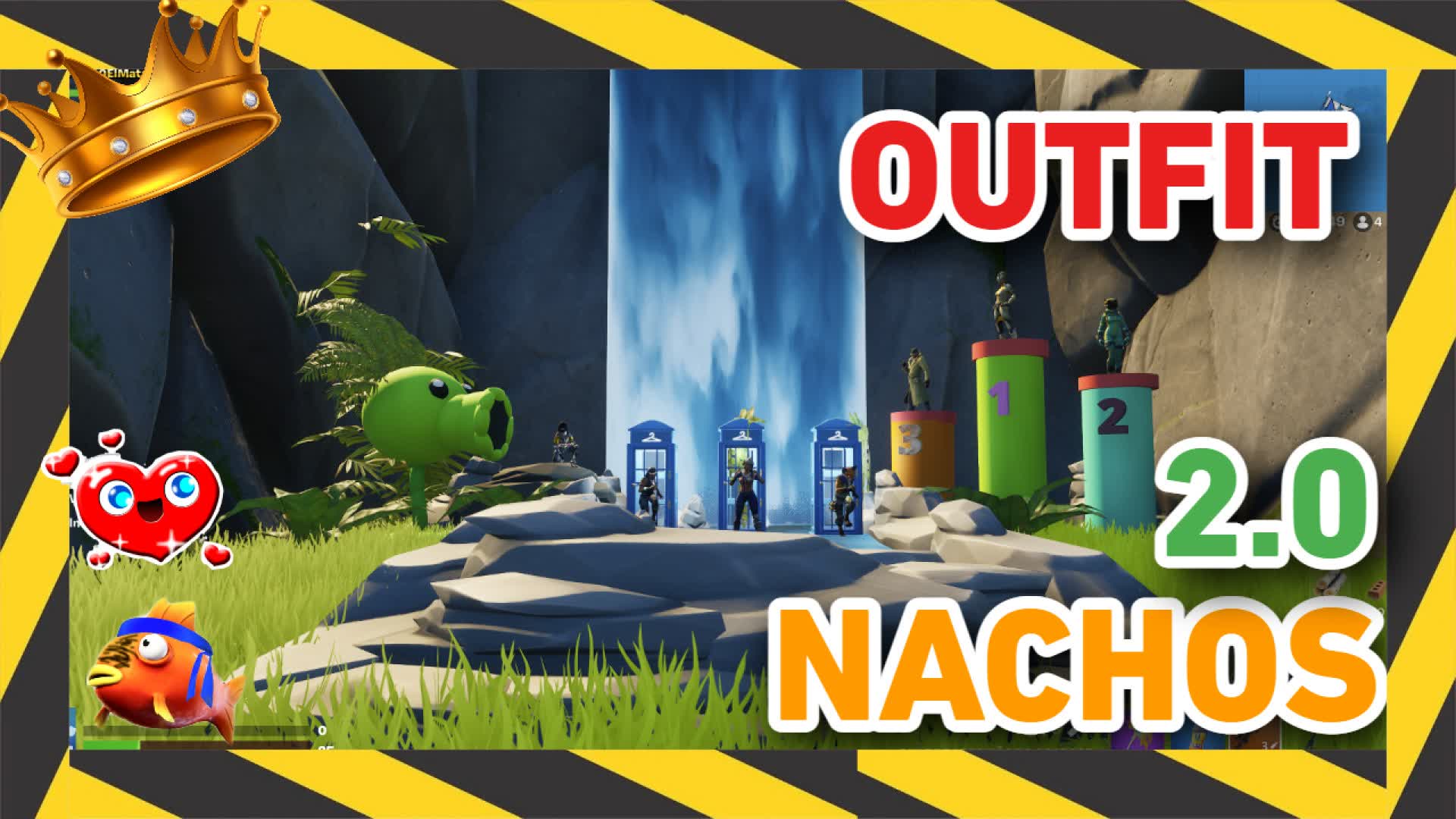 👔OUTFIT 2.0 MIRO NACHO👑 [ miro888 ] – Fortnite Creative Map Code