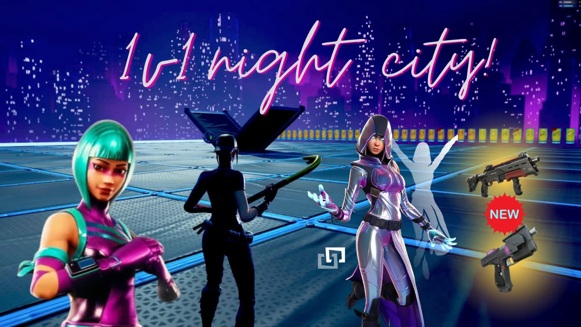 1V1 BUILD NIGHT CITY [ krystian ] – Fortnite Creative Map Code