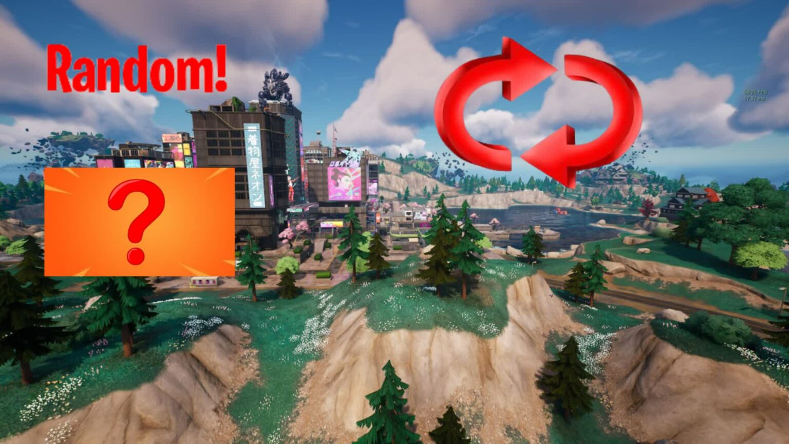 Random Weapon Battle Royale [ furi ] – Fortnite Creative Map Code