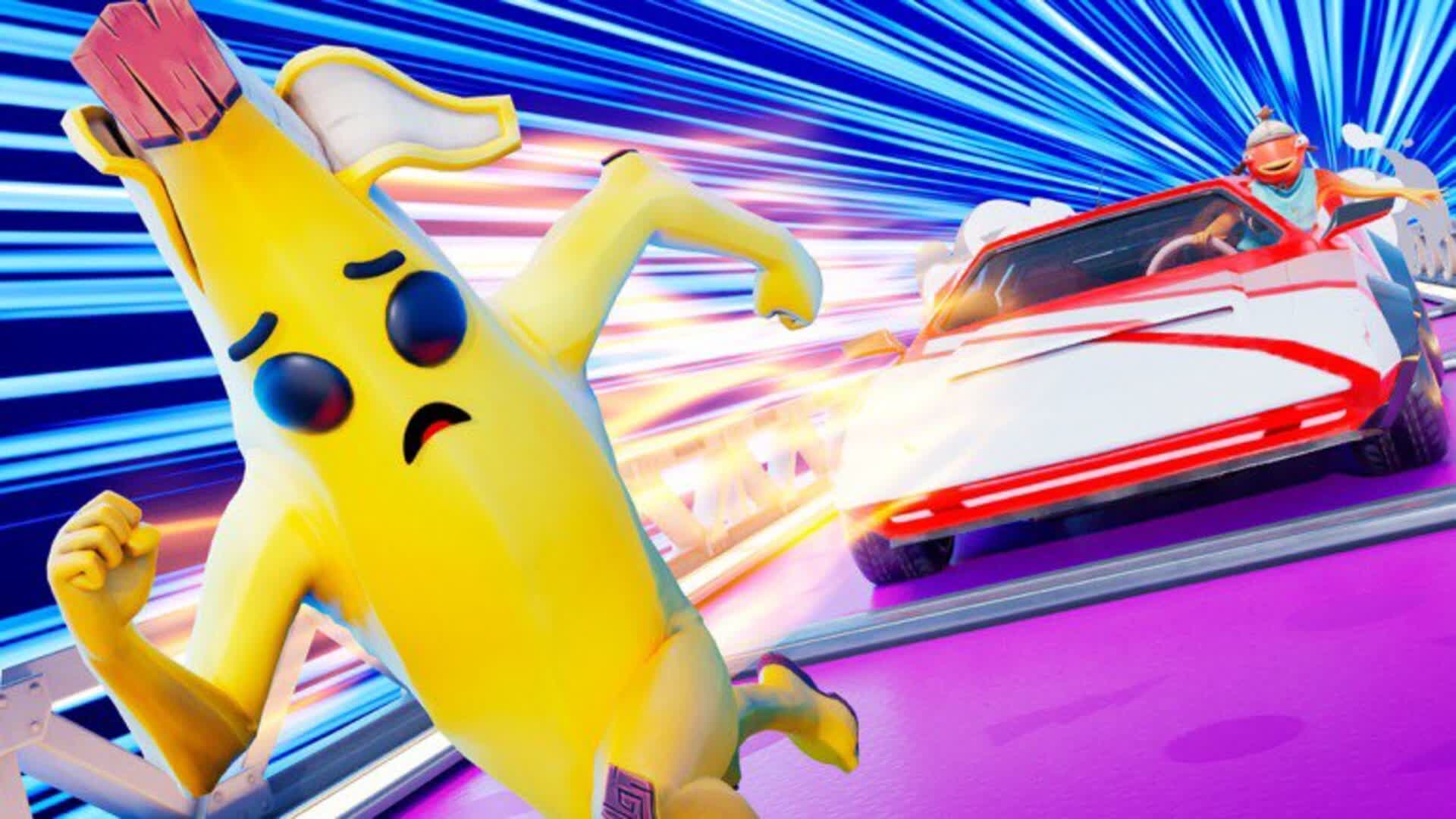 Speedy Peely [ mrmonkeyfn ] – Fortnite Creative Map Code