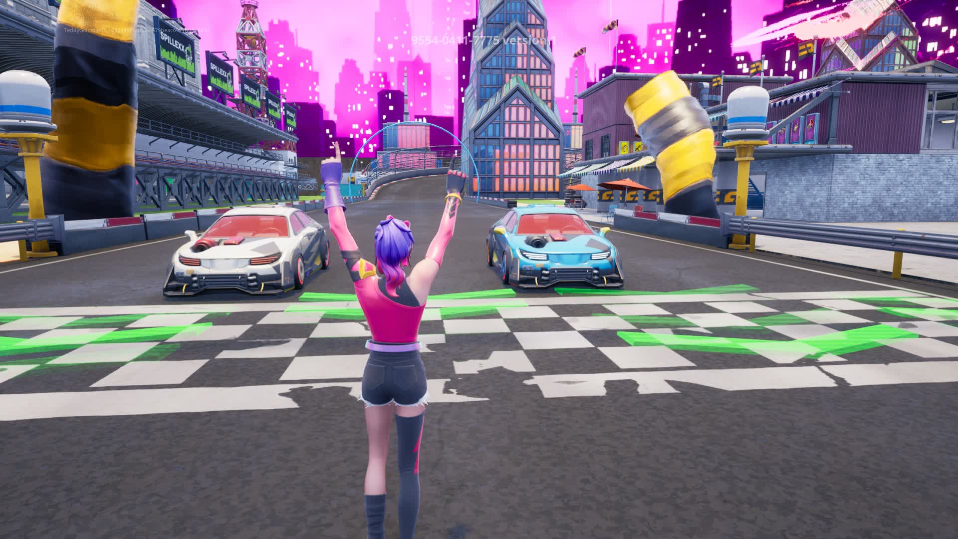 Neon Racer [ goldsten ] – Fortnite Creative Map Code