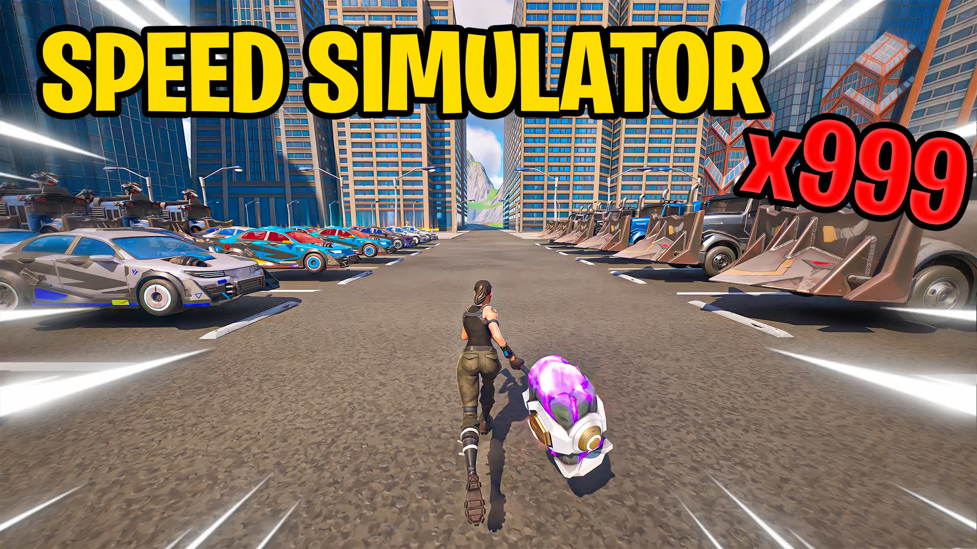 🏙️ SPEEED SIMULATOR x999 💨 [ Brice lasticoww ] – Fortnite Creative Map Code