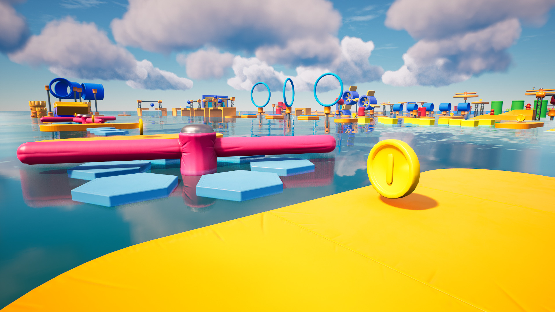 BIG Inflatable Deathrun [ bonnie-kiwi ] – Fortnite Creative Map Code