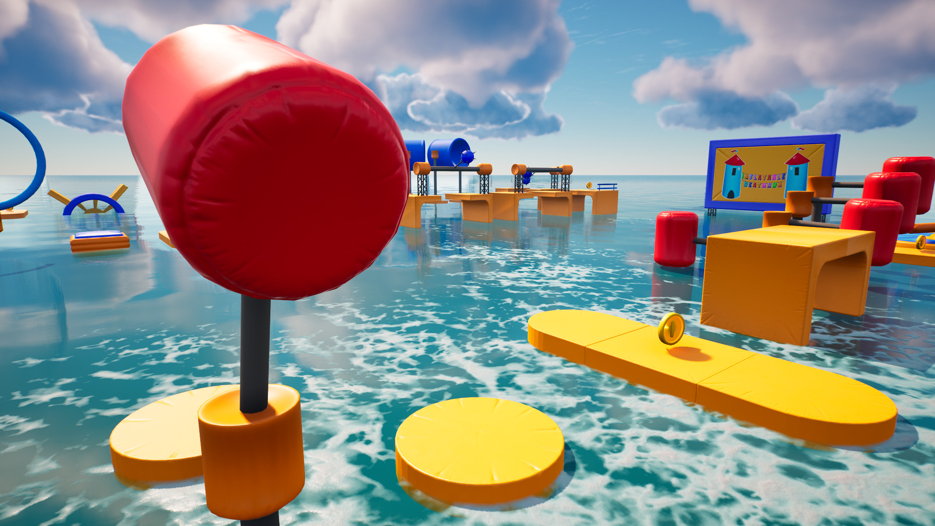 BIG Inflatable Deathrun [ bonnie-kiwi ] – Fortnite Creative Map Code