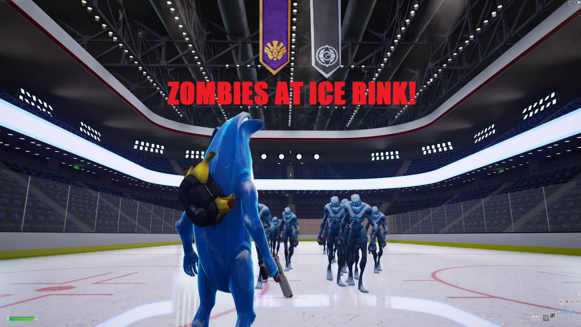 Zombies at Ice Rink [ karmaeffect ] – Fortnite Creative Map Code