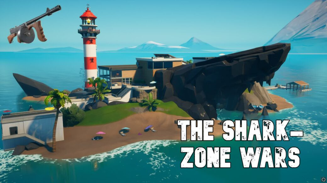 OG THE SHARK - ZONE WARS [ ] – Fortnite Creative Map Code