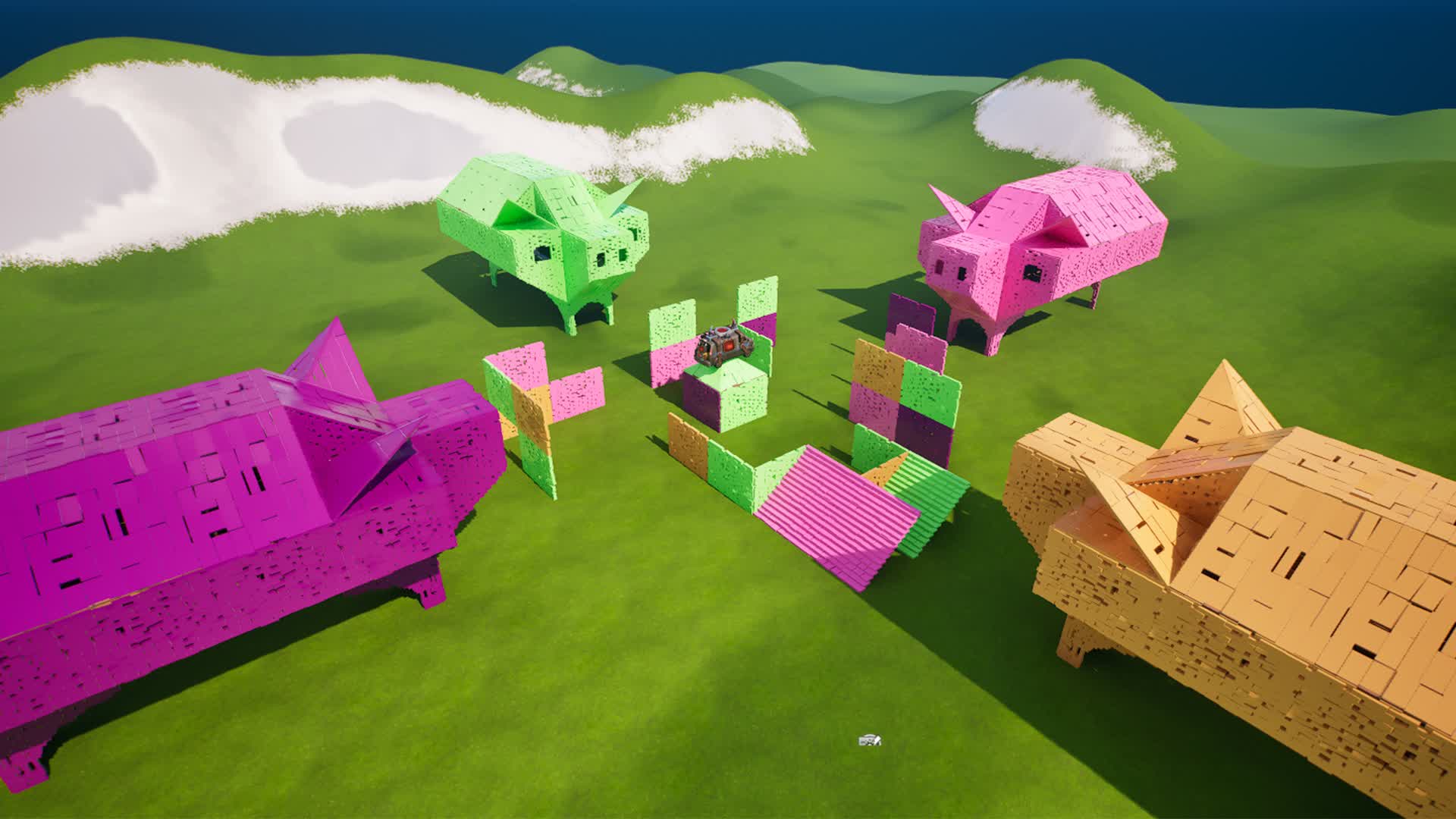 Pig Wars [ bulba1x ] – Fortnite Creative Map Code