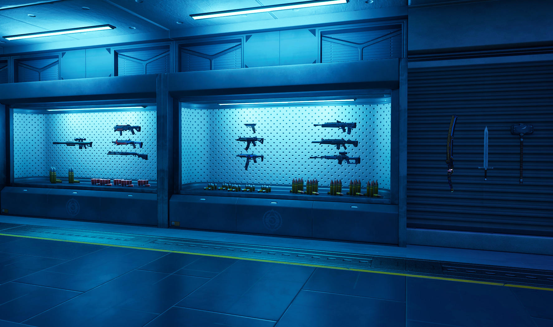 Danger Room Training Center [ klepdar ] – Fortnite Creative Map Code