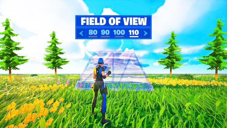 FOV SLIDER SIMULATOR [ orange ] – Fortnite Creative Map Code
