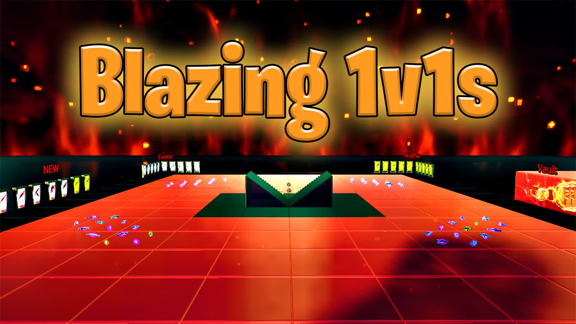 Blazing 1v1s [ evgyt ] – Fortnite Creative Map Code