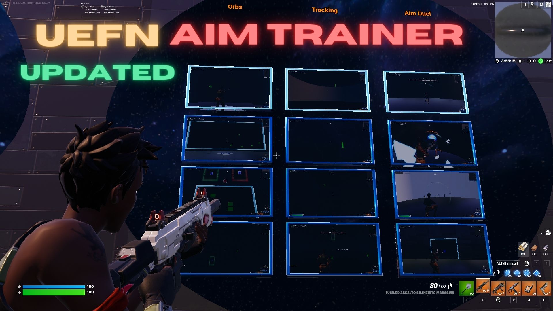 Aim Trainer UEFN ( C5S2 ) [ auron-79 ] – Fortnite Creative Map Code