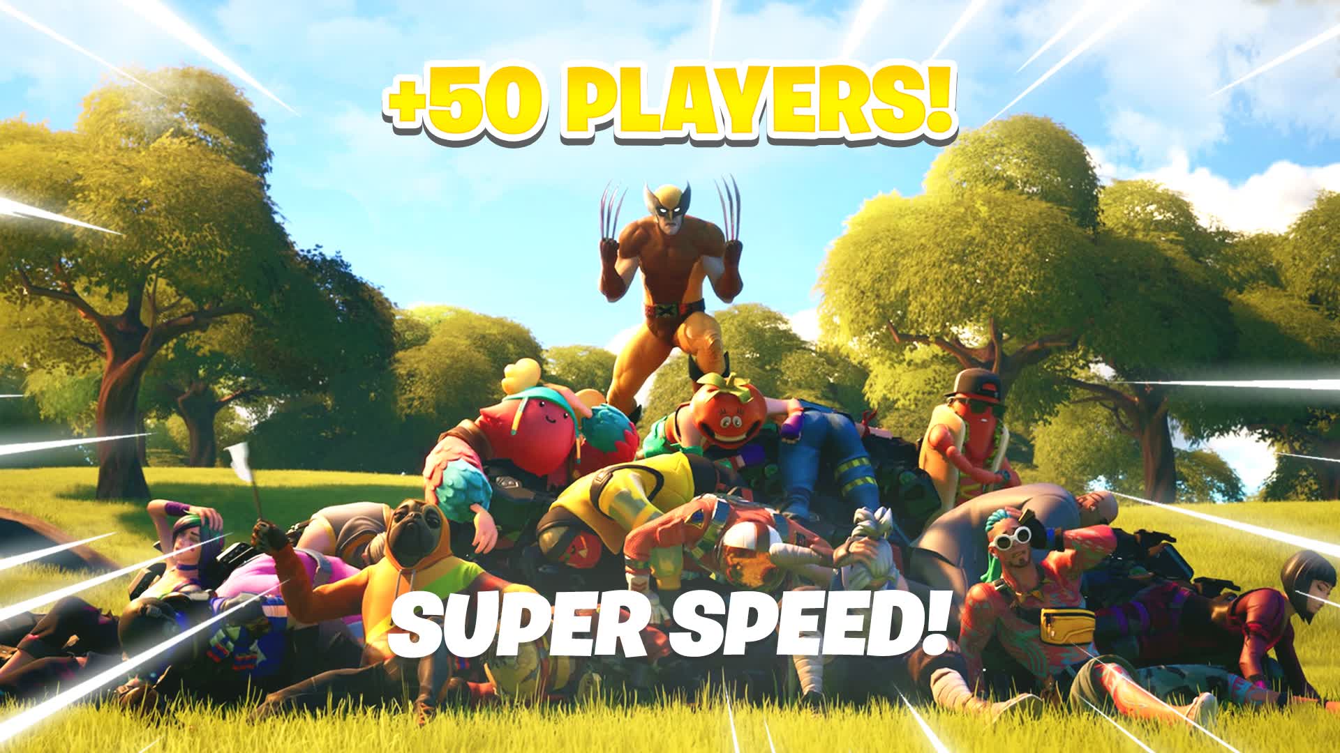 🔺 50 Players Speed Simulator 🔺 [ nsmash ] – Fortnite Creative Map Code