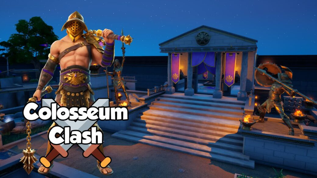 🗡 Colosseum Clash 🏹 [ zane26 ] – Fortnite Creative Map Code