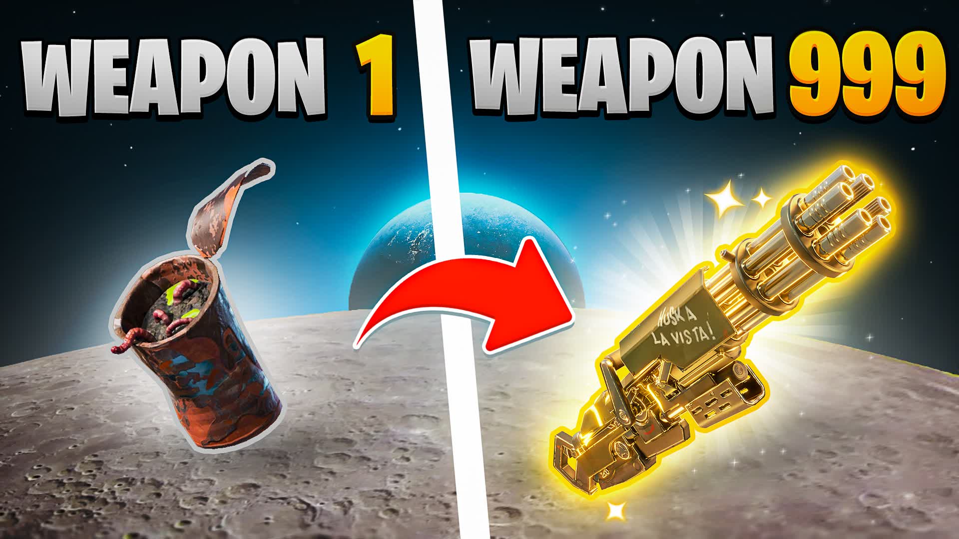 🚀MOON ONE SHOT GUN GAME👽 [ atlascreative ] – Fortnite Creative Map Code