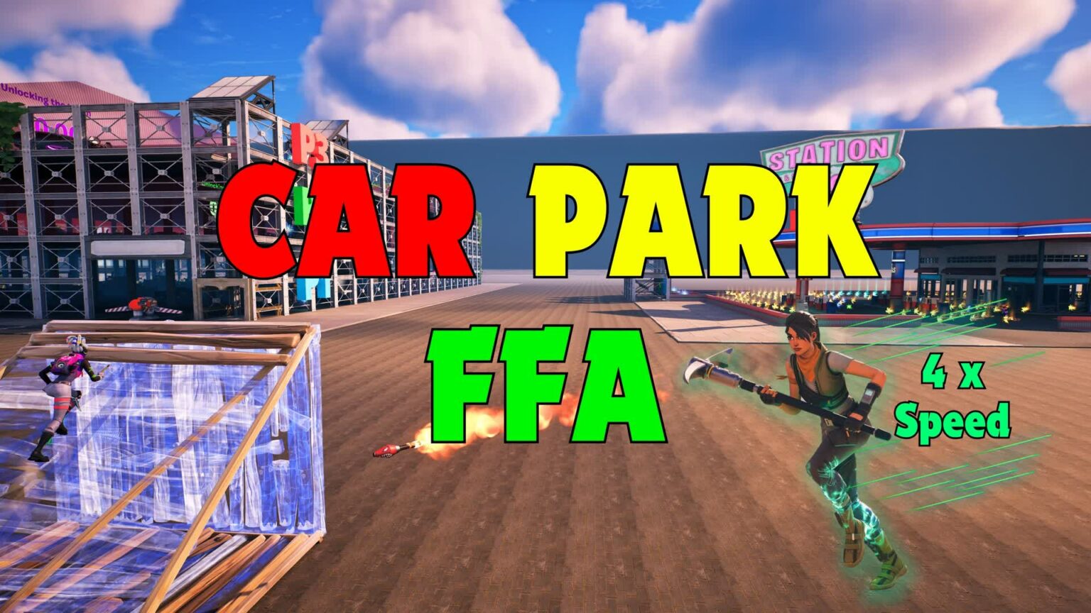 🅿️CAR PARK FFA🅿️ [ bio ] – Fortnite Creative Map Code