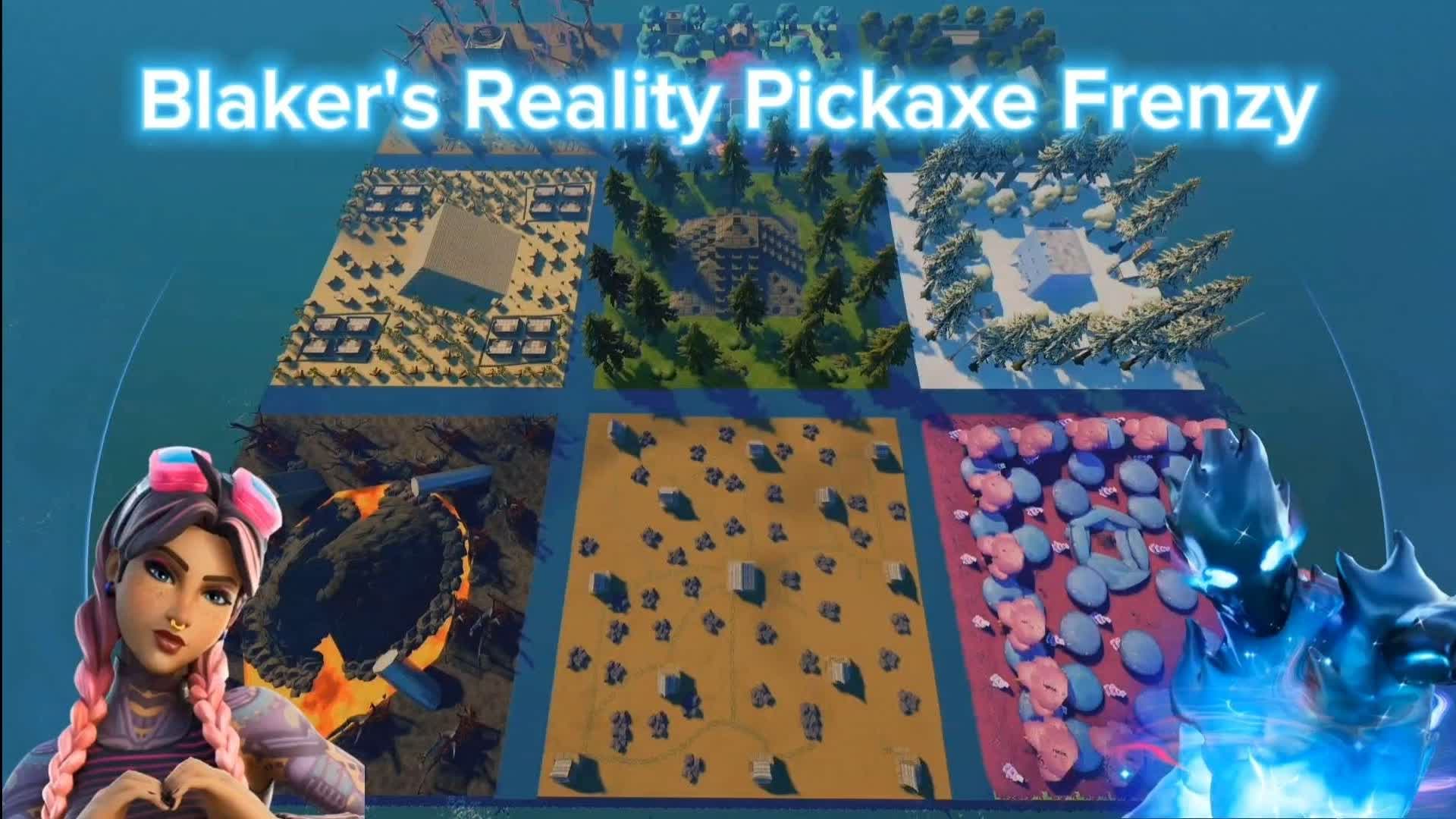 Blaker's Reality Pickaxe Frenzy [ blakerxv ] – Fortnite Creative Map Code