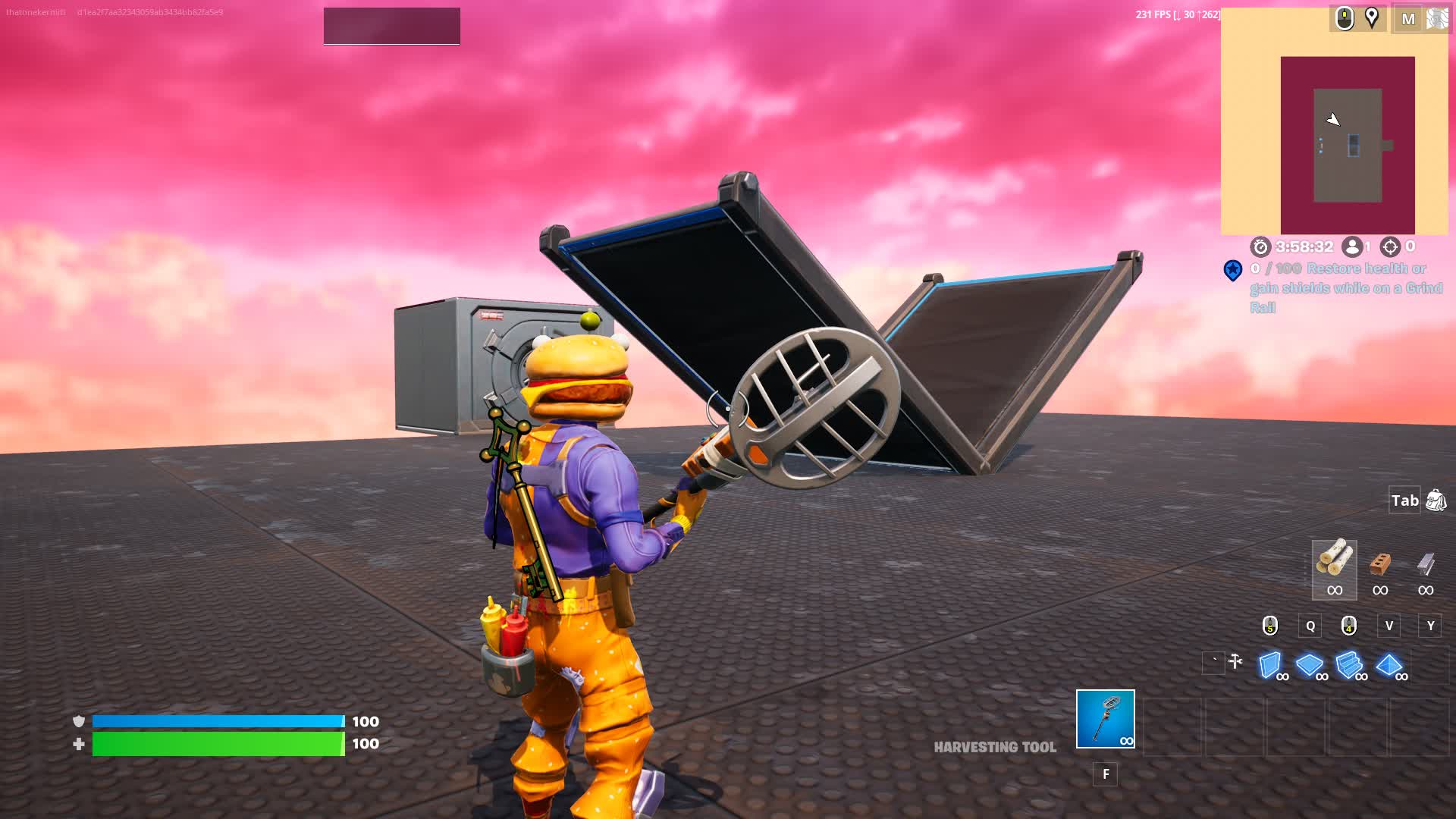 Cloudy 1v1 for Team Glitch [ kermitl ] – Fortnite Creative Map Code