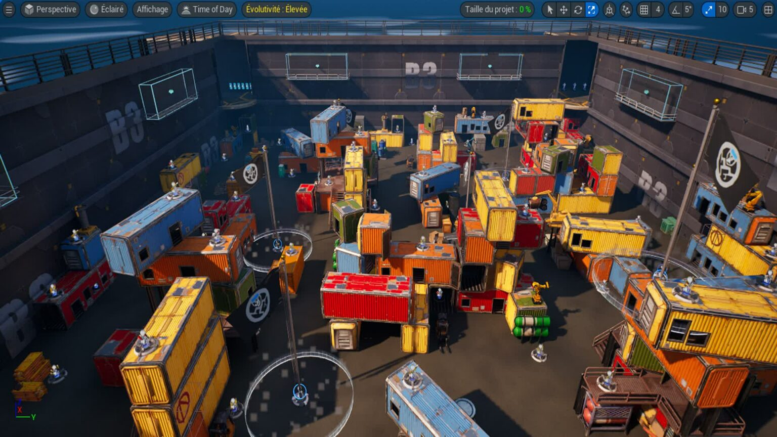 Industrial Arena [ hagakure ] – Fortnite Creative Map Code
