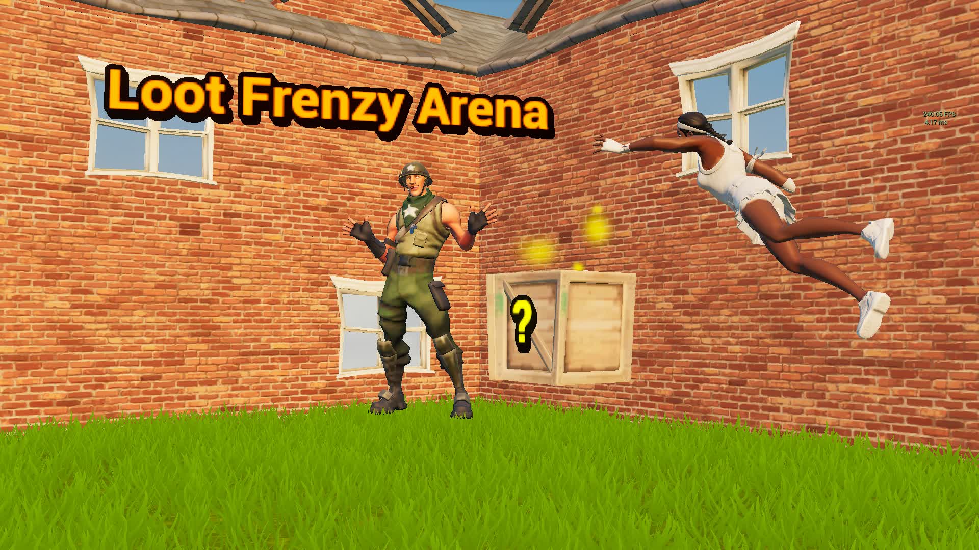 Loot Frenzy Arena [ hexagontsu ] – Fortnite Creative Map Code