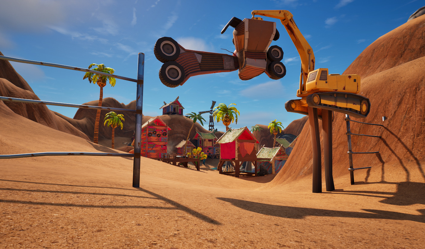 Desert Village Zone Wars 2.0 [ swiftycool ] – Fortnite Creative Map Code