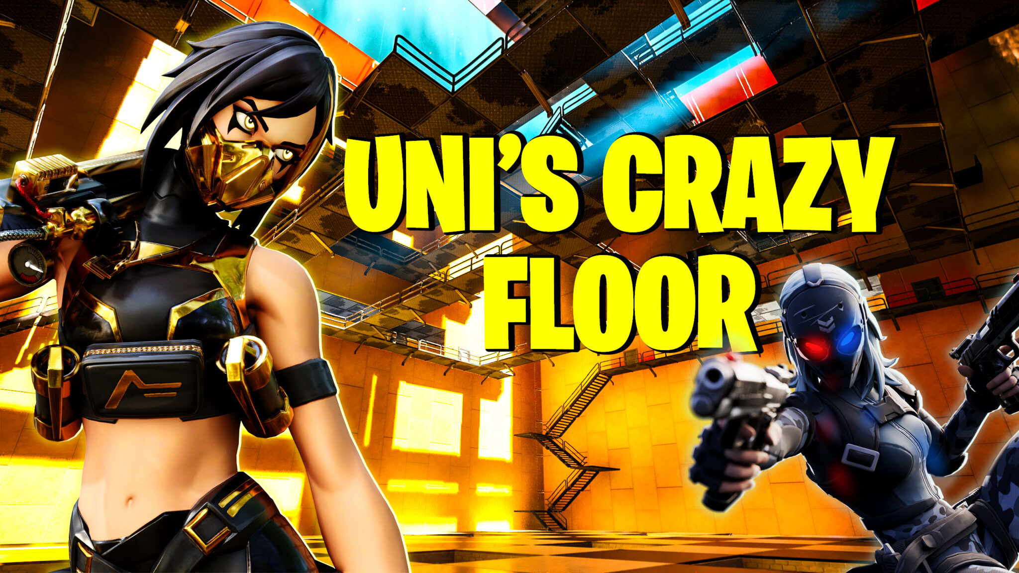 UNI'S CRAZY FLOOR [ unicornangel96 ] – Fortnite Creative Map Code
